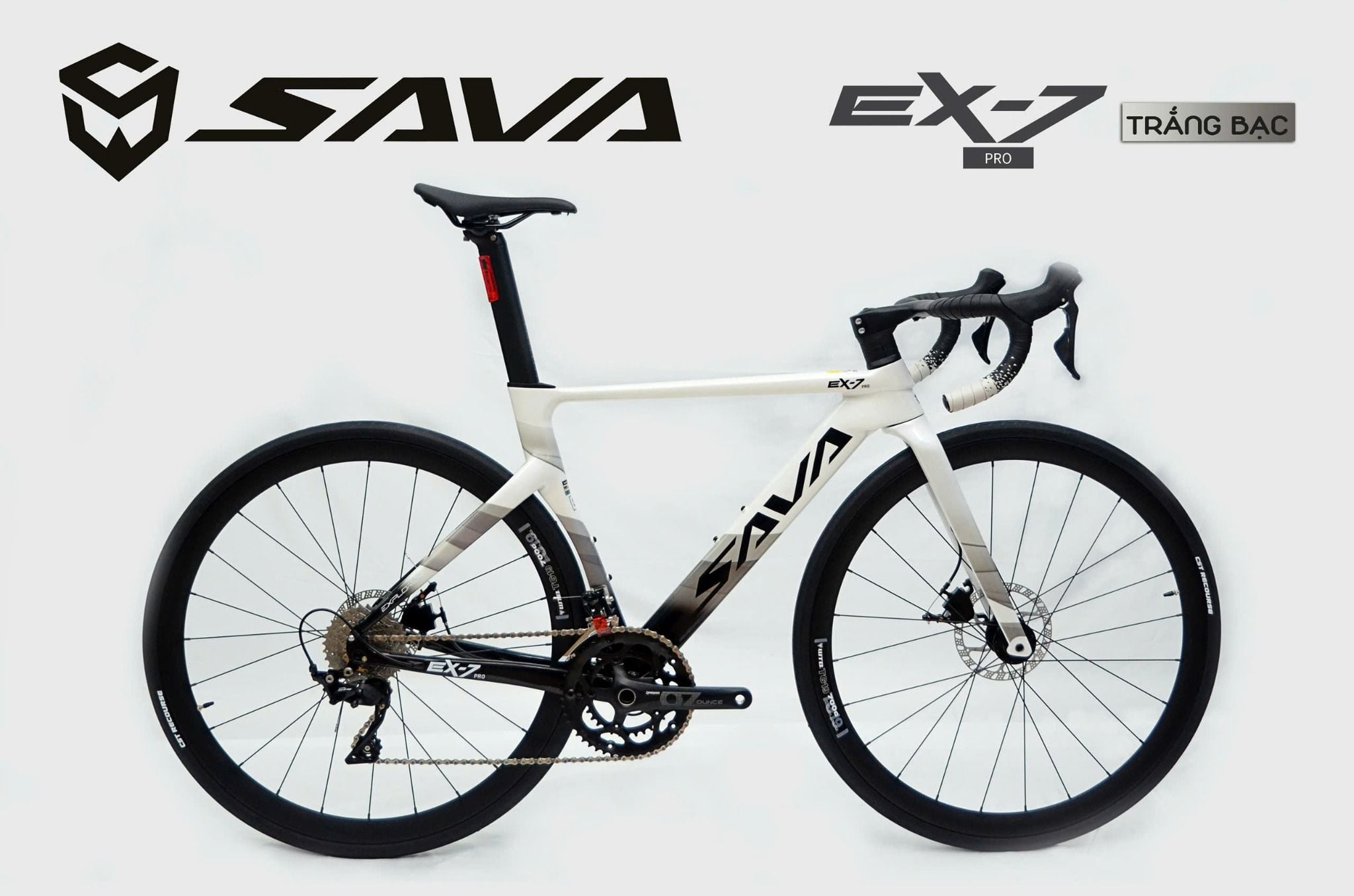 Xe đạp đua Road SAVA EX7 PRO mới nhất – HT BIKE