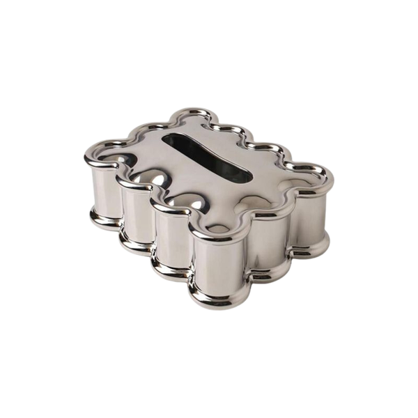 Silver Tissue Box– artestudio