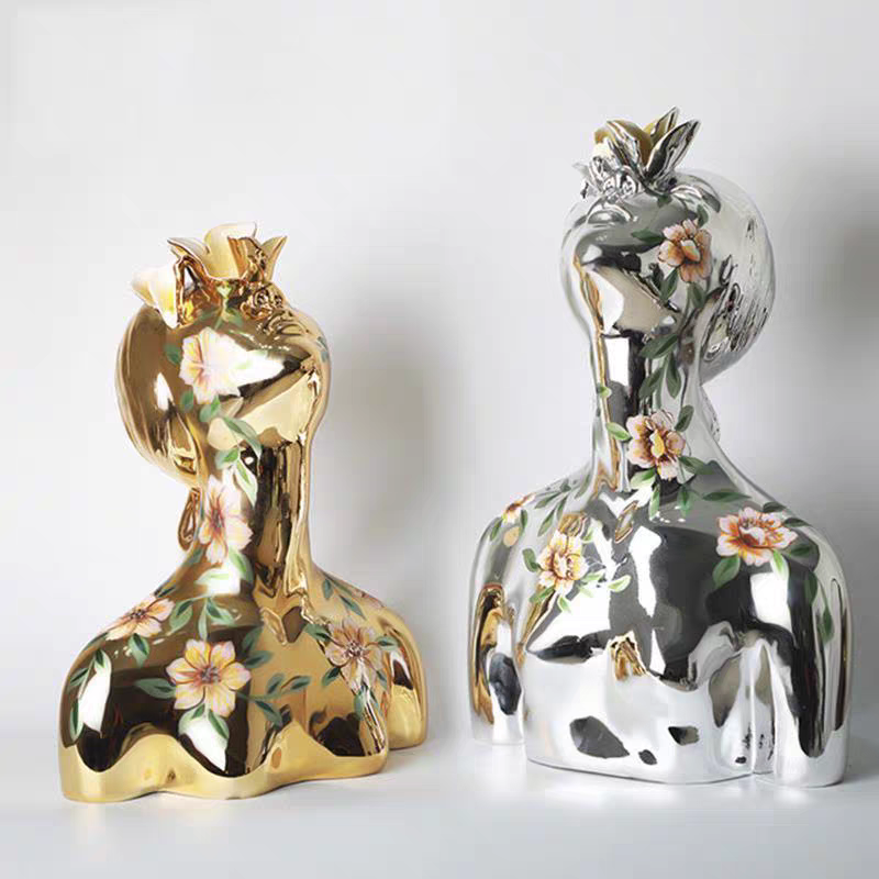 Flower Human Statue– artestudio