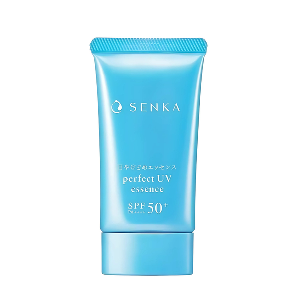 SHISEIDO - Kem Chống Nắng Senka Perfect UV Essence 50g Nâng Tông Sáng
