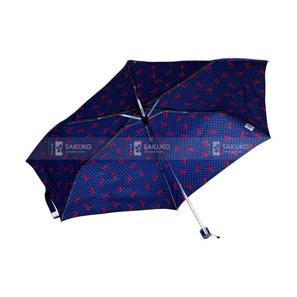 WATERFRONT - Ô Gấp Hình Nơ Chấm Bi Chống UV 50cm Bảo Vệ Da Hiệu Quả