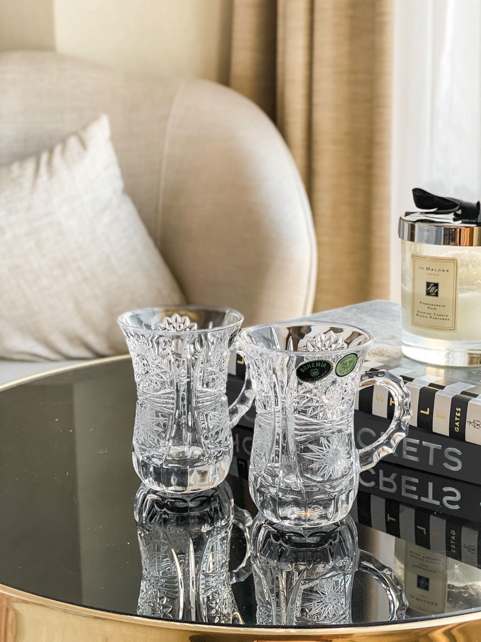 Bộ sét pha lê tách trà M57 – Sera