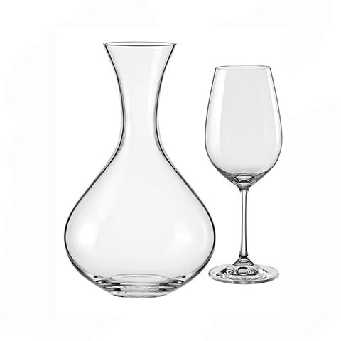 Bộ bình lắc và ly rượu vang Viola – Sera