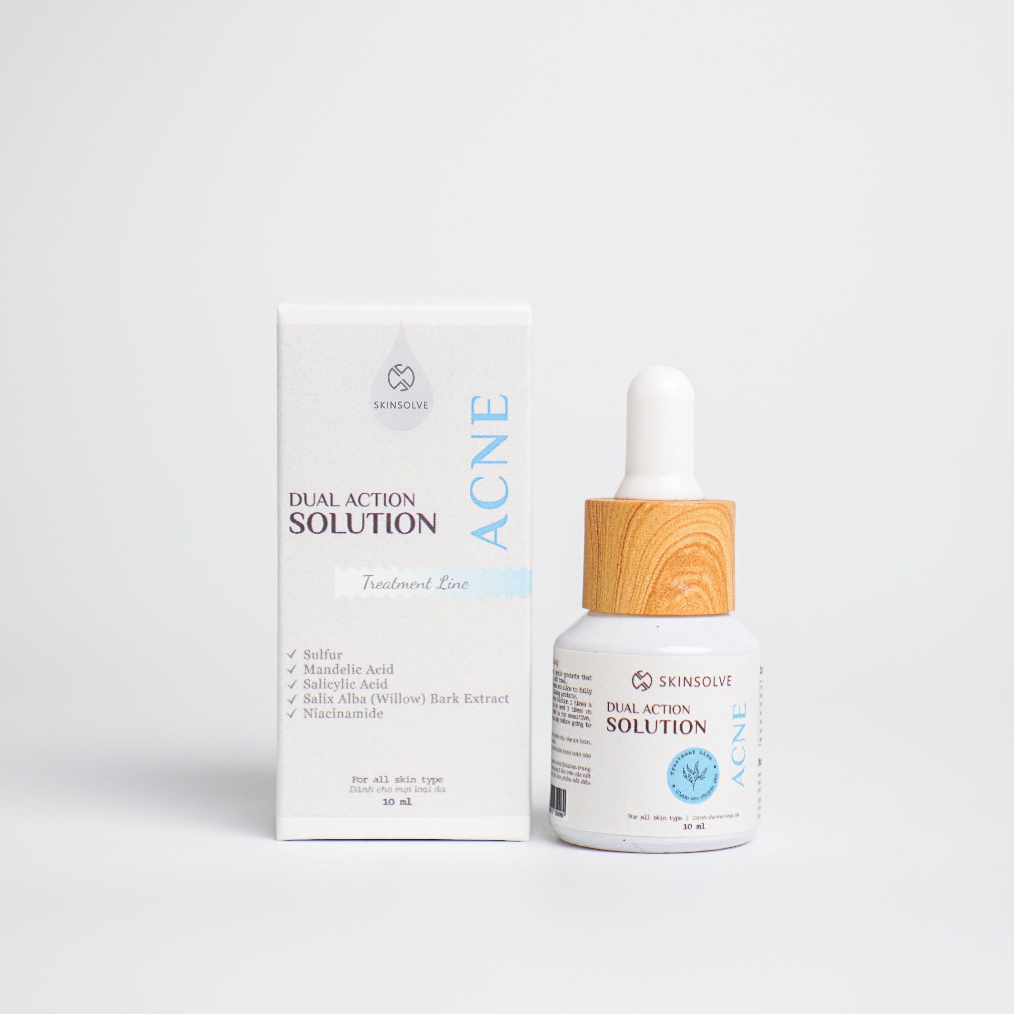 Dual Action Solution Acne 10ml – Skinsolve