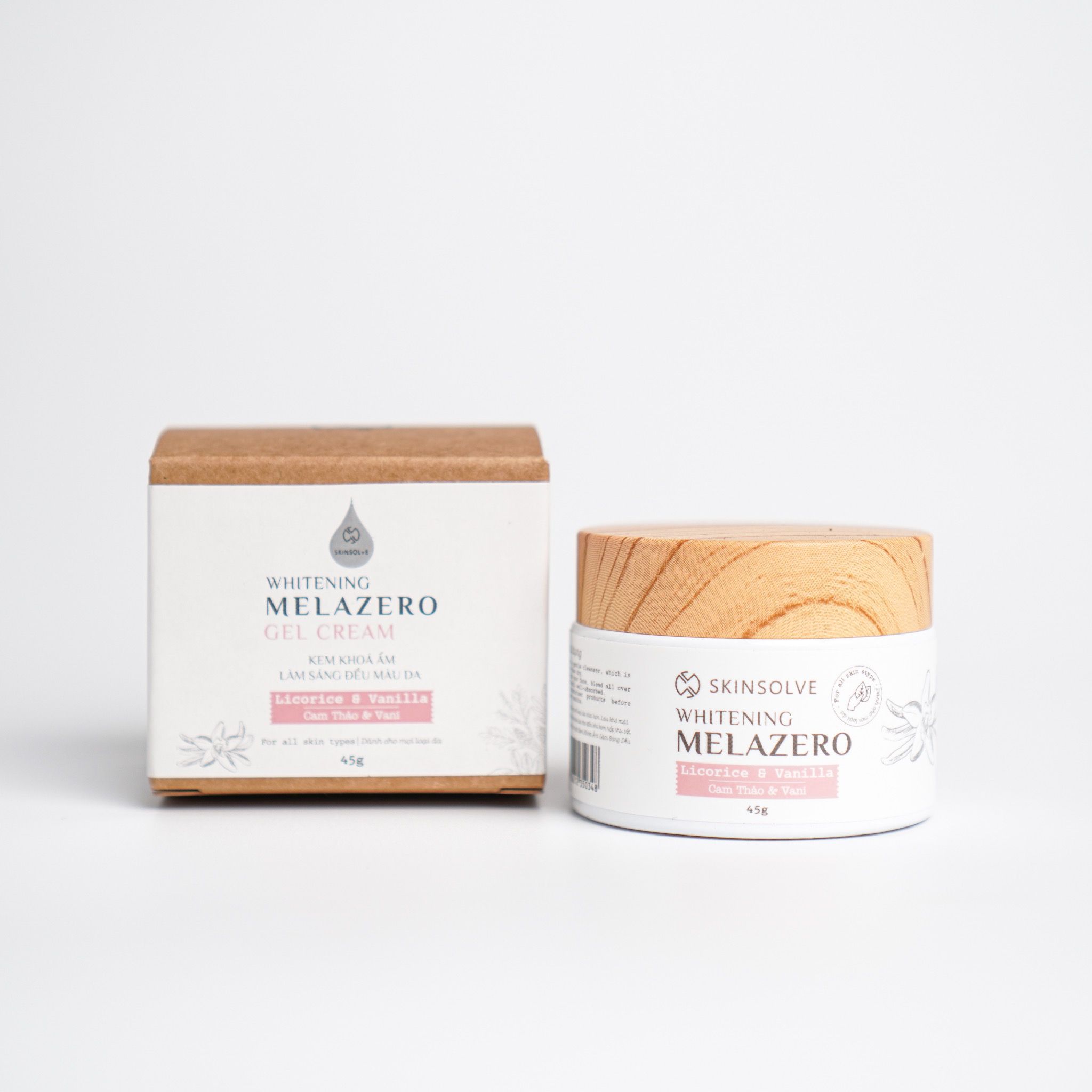 Kem khóa ẩm làm sáng đều màu da 45g - Melazero Whitening Gel Cream ...