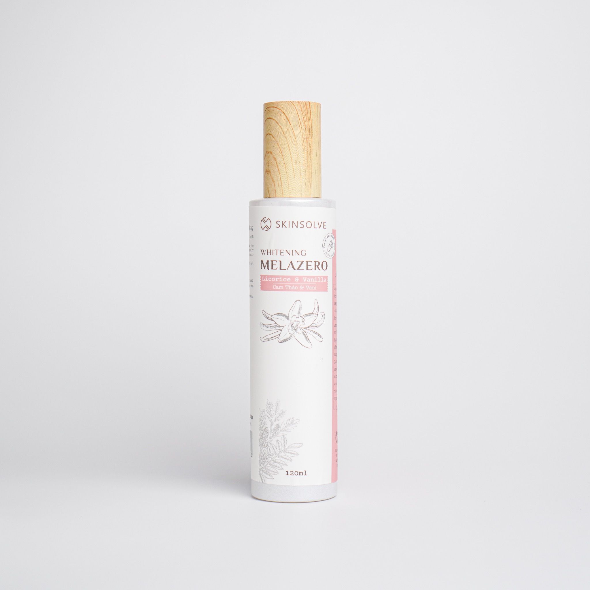 Gel rửa mặt làm sáng đều màu da 120ml - Whitening Melazero Cleansing G ...