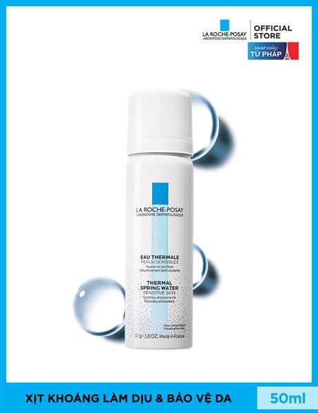Xịt khoáng La Roche-Posay Thermal Spring Water 50ml (TRẮNG)Xịt khoáng ...