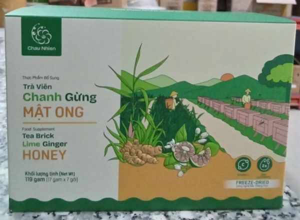 Trà viên chanh gừng mật ong 119gTrà viên chanh gừng mật ong 119g – AHH ...