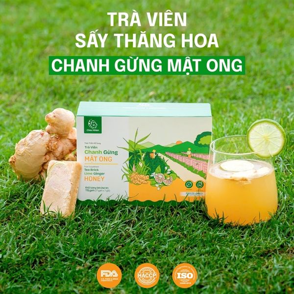 Trà viên chanh gừng mật ong 119gTrà viên chanh gừng mật ong 119g – AHH ...
