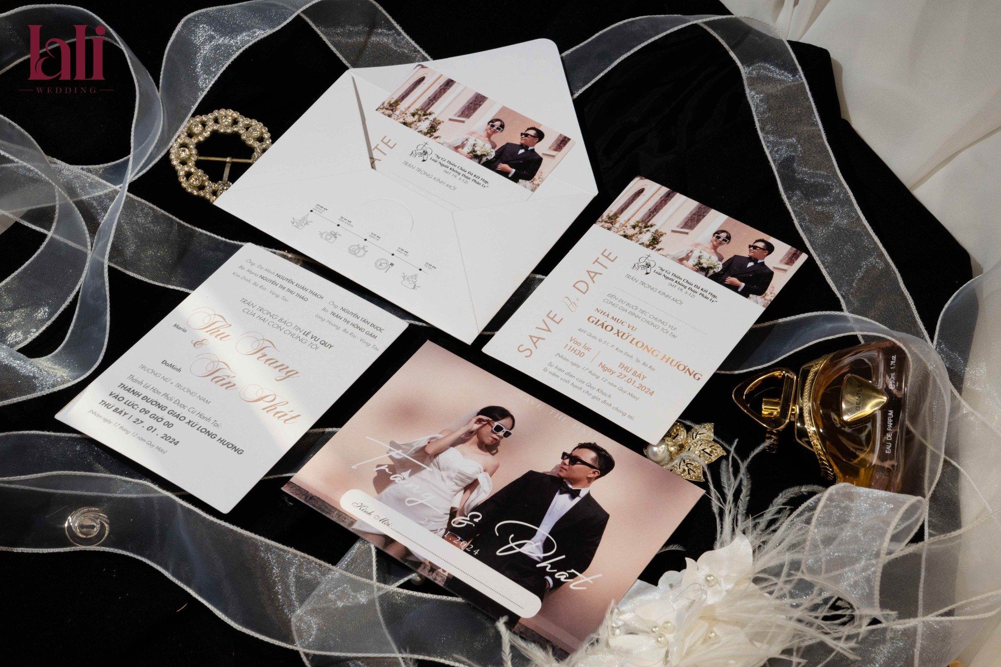 Thiệp cưới nhà Lali - Mẫu B0022 – Lali Wedding