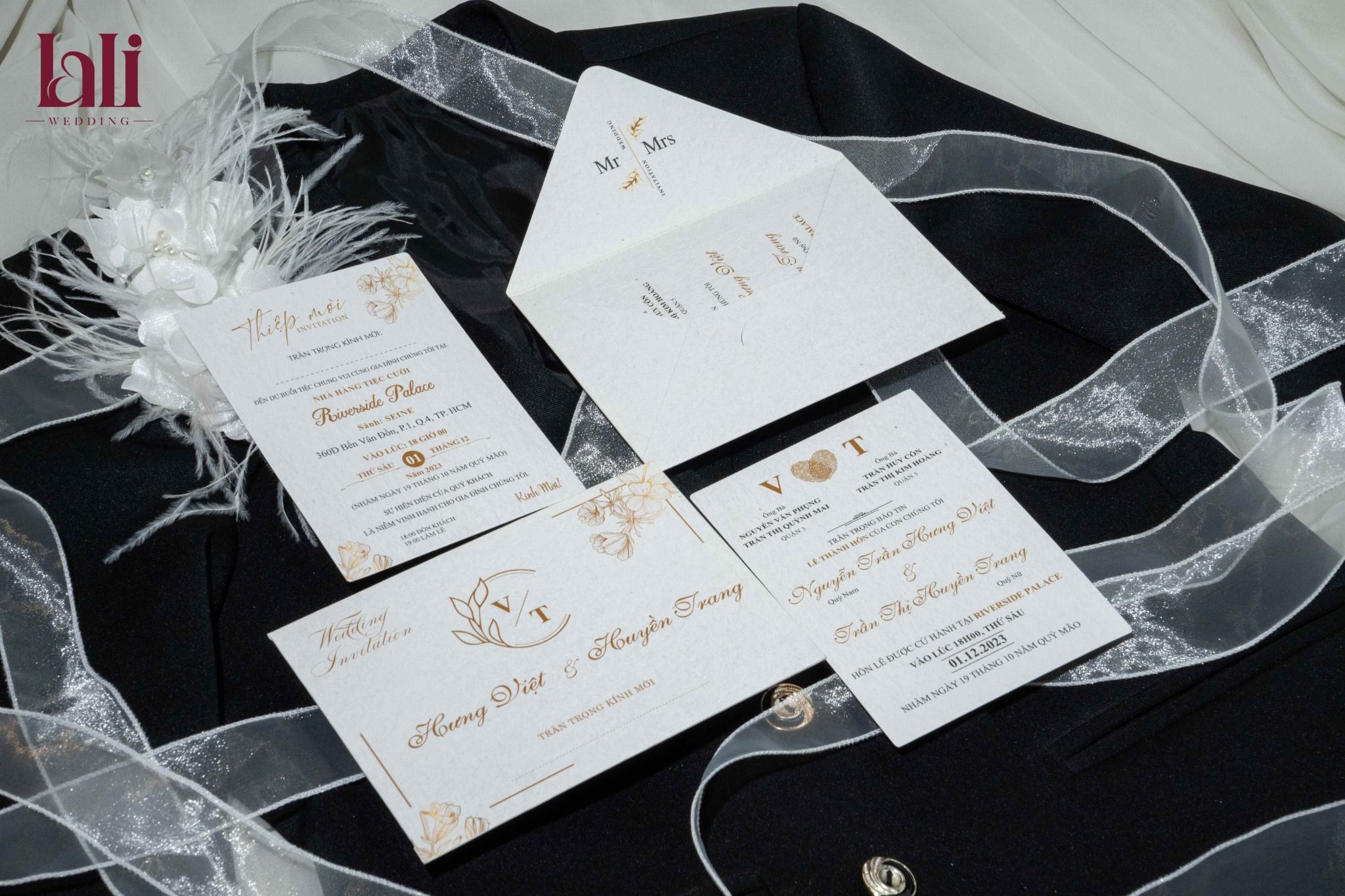 Thiệp cưới nhà Lali - Mẫu B0044 – Lali Wedding