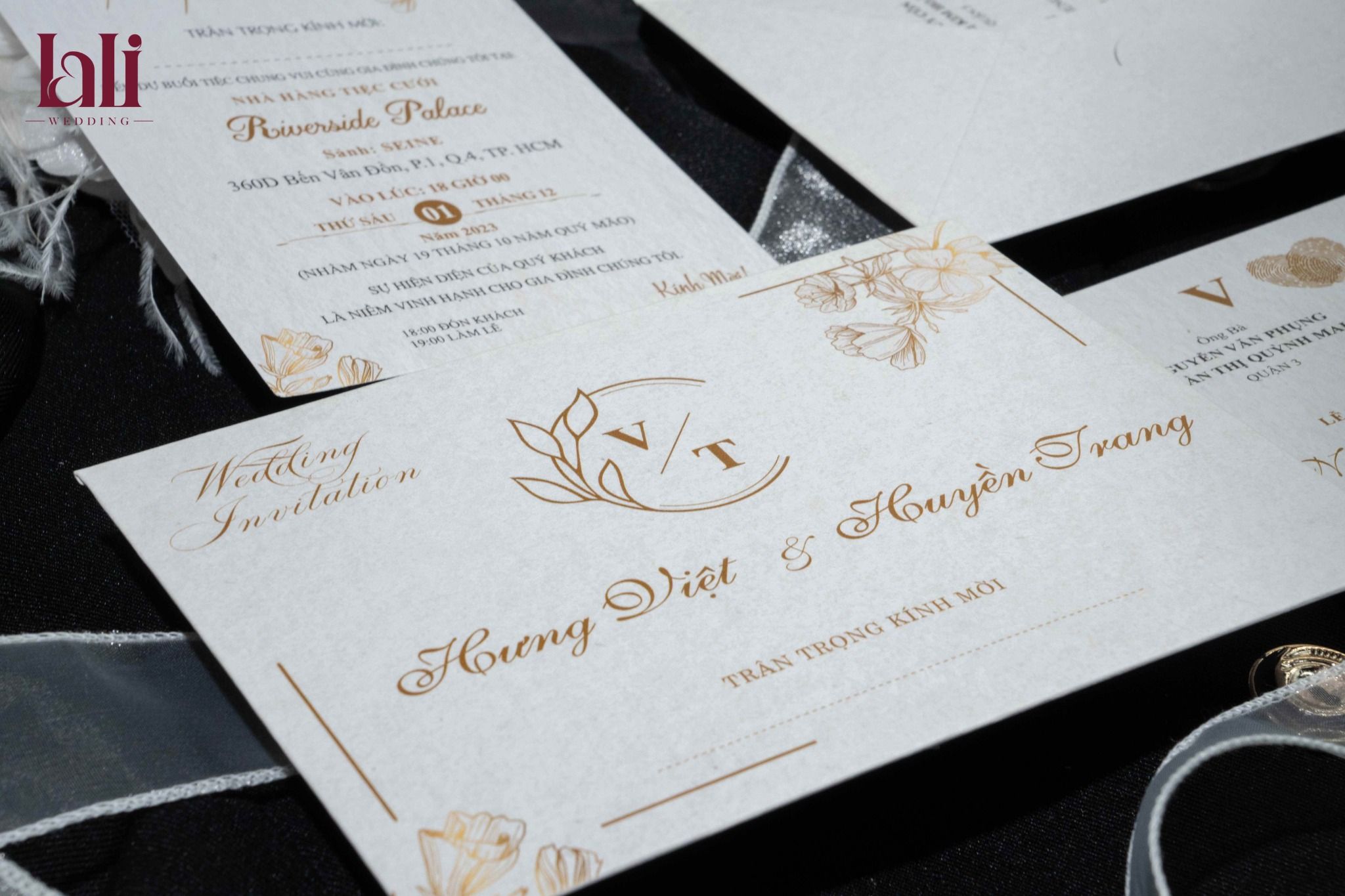 Thiệp cưới nhà Lali - Mẫu B0044 – Lali Wedding