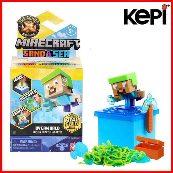 Treasure X Minecraft Series 3 Sand & Sea Asst– Treats & Sweets