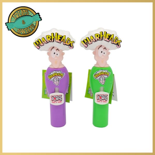 T&S Warhead Pop Pals 8g– Treats & Sweets