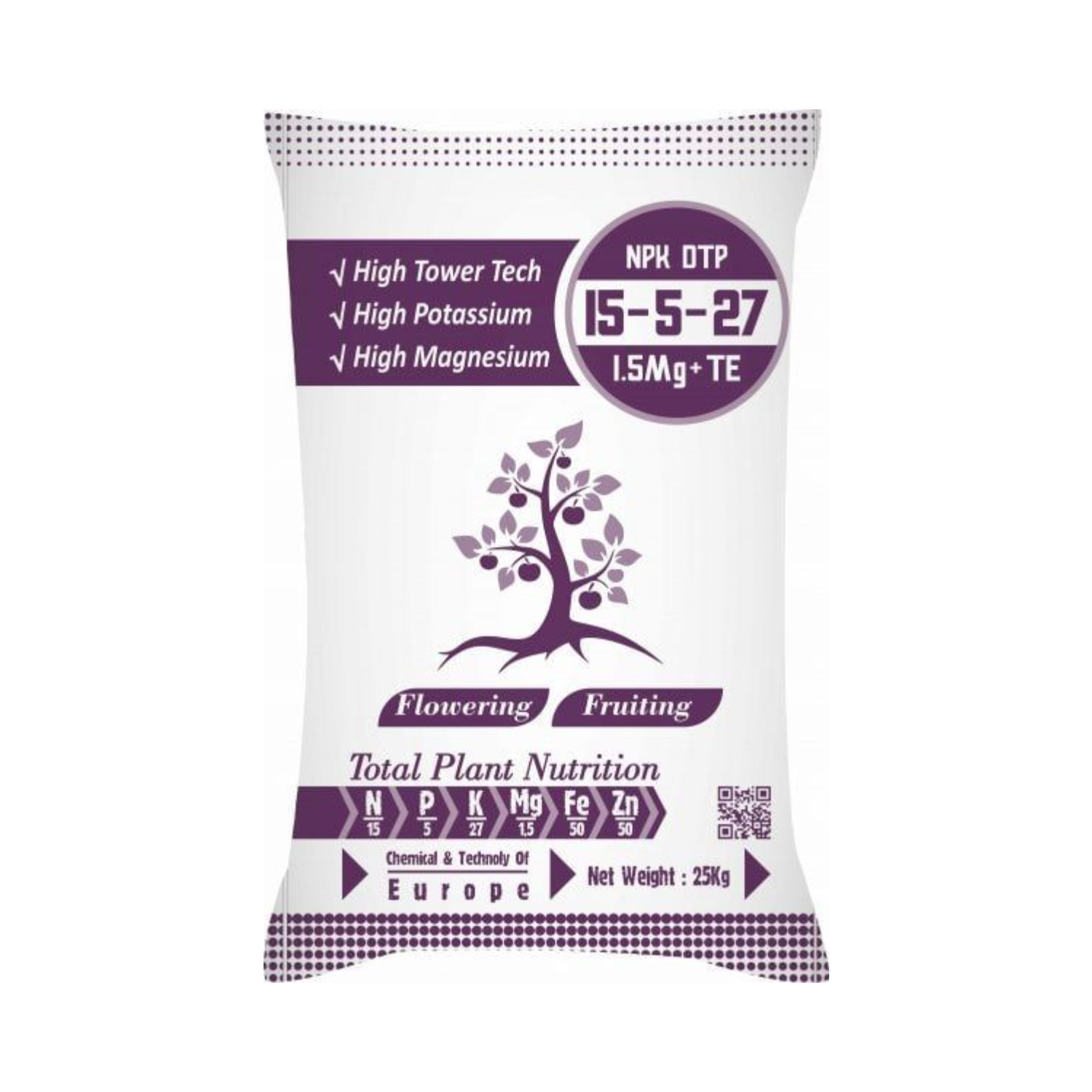 NPK DTP 15-5-27+1.5MG+TE – daithinhphat