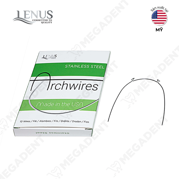 2 Keyhole Wire - Dây cung thép đóng khoảng 2 Loop - Hộp 10 dây ...