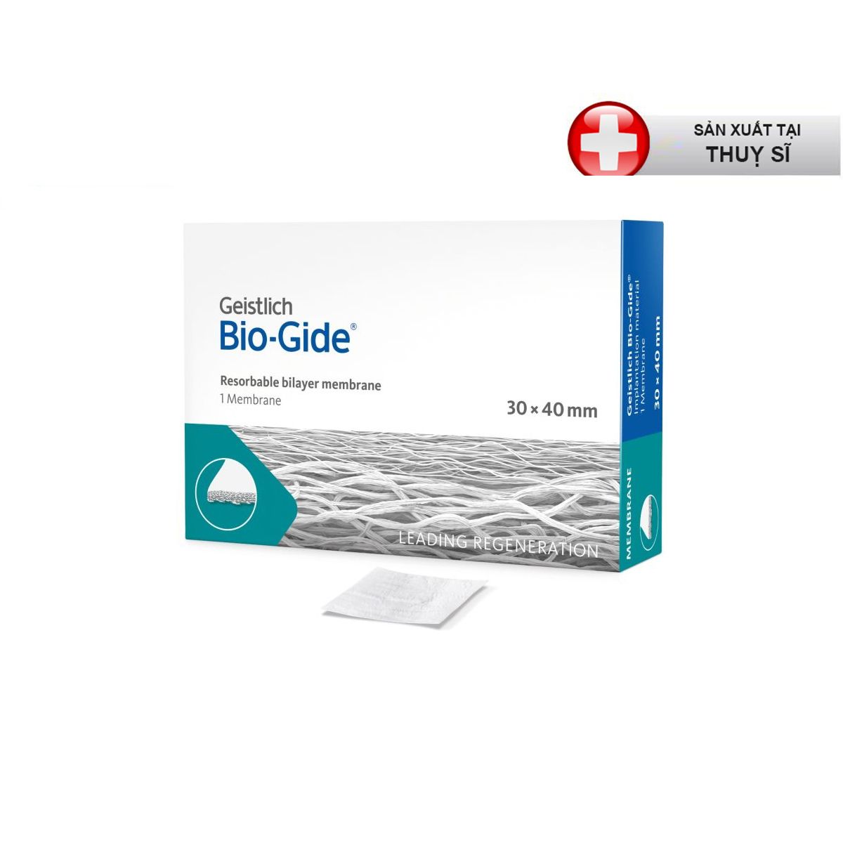 Bio-gide membrane - Màng xương nhân tạo - Hộp 1 miếng – Megadent.vn