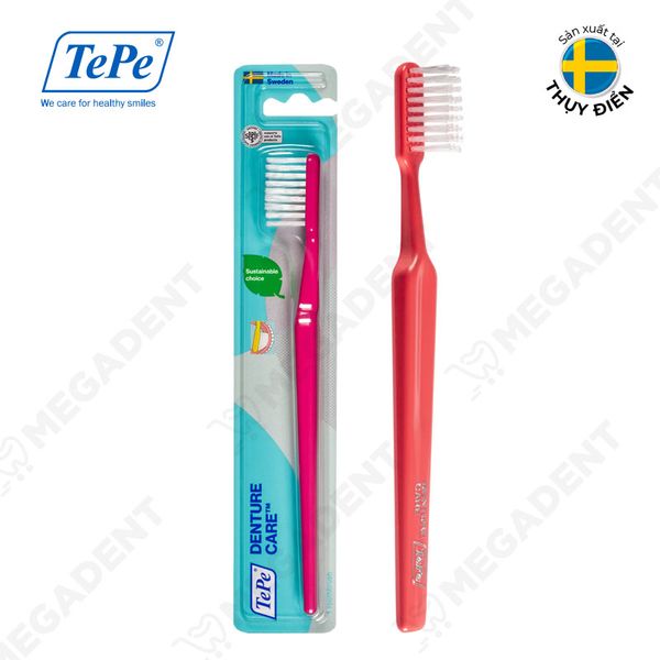 Denture Brush - Bàn chải đánh răng dùng cho răng giả tháo rời – Megadent.vn