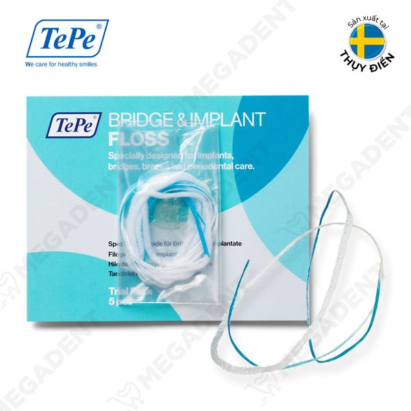 Bridge Implant Floss Chỉ nha khoa cho răng implant và cầu mão răng - V ...