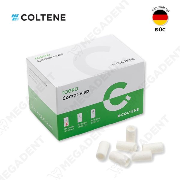 Comprecap - Nắp gòn nén - Hộp 120 cái – Megadent.vn