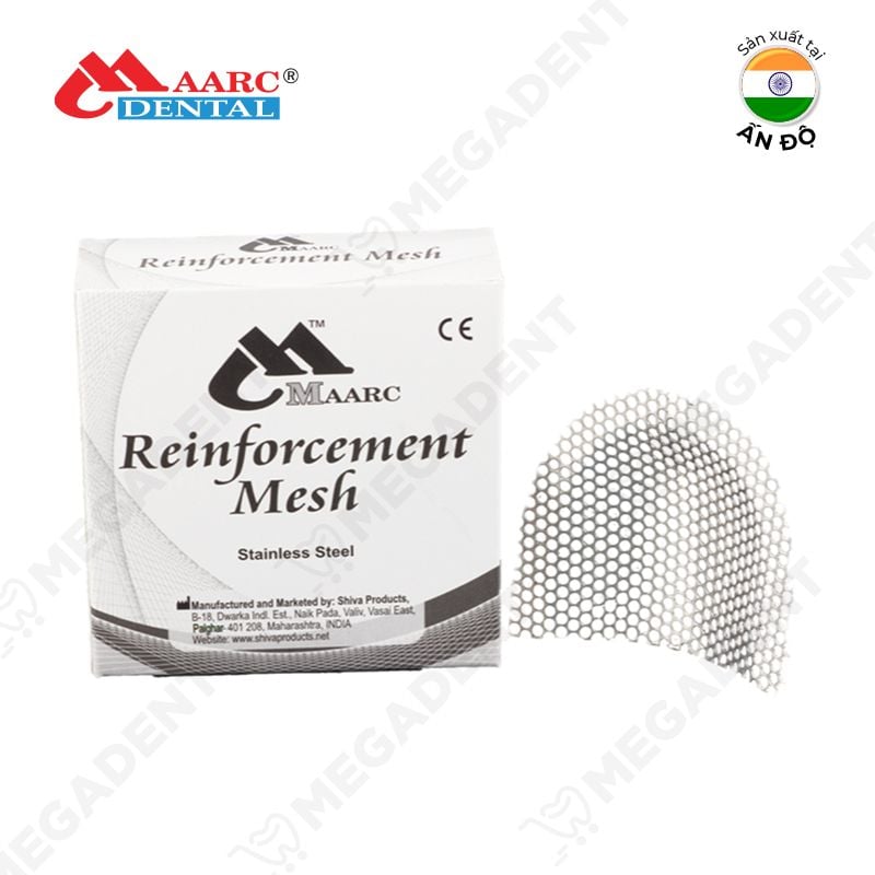 Reinforcement Mesh - Dán lên mẫu hàm làm khung - Hộp 10 gói – Megadent.vn