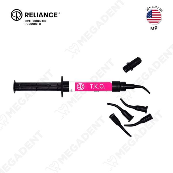 TKO flowable light cure composite gel ( 3.4g + 5 tips)- Composite lỏng ...