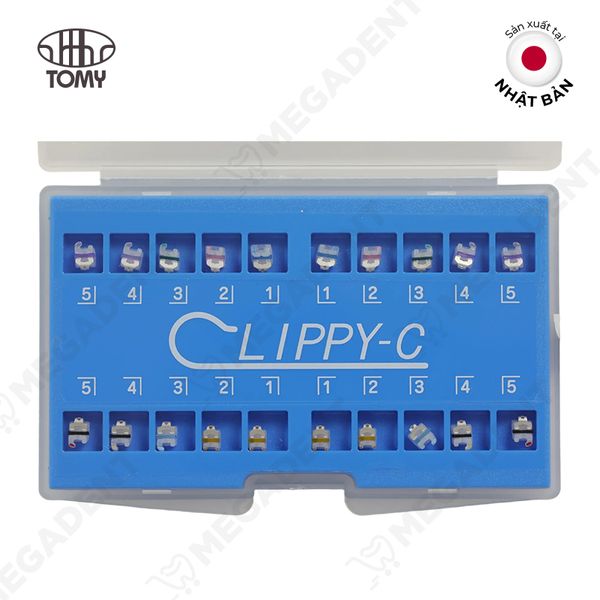 Clippy-C 2G - Mắc cài sứ tự buộc thiết kế nhỏ - Bộ 20 cái – Megadent.vn