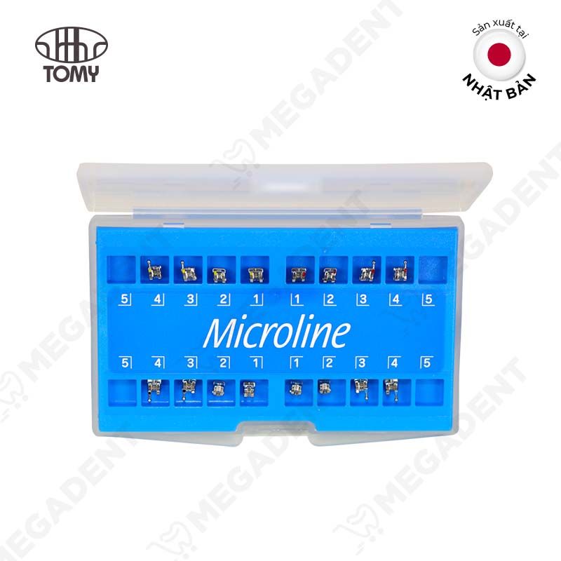 Microline Roth - Bộ mắc cài kim loại - Bộ 16 cái – Megadent.vn