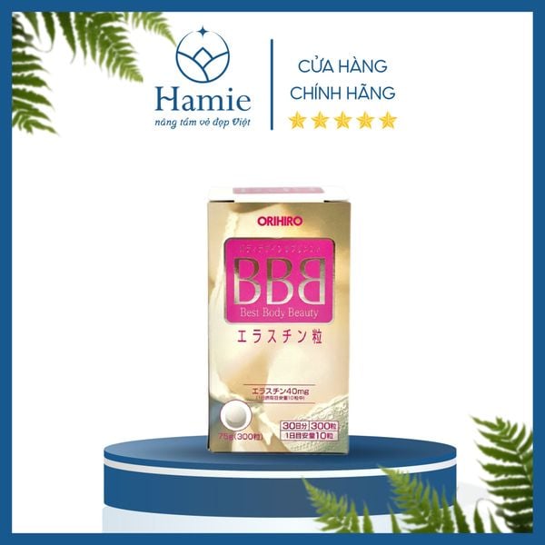 Viên Uống Nở Ngực BBB Best Body Beauty Orihiro 300 Viên Nhật BảnViên ...
