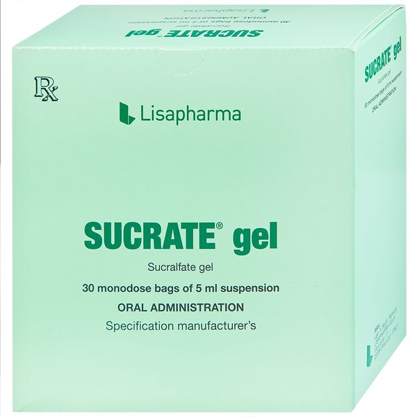 Hỗn dịch Sucrate Gel Istituto Biochimico Italiano điều trị loét dạ dày ...