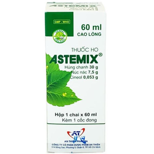 Thuốc Astemix An Thiên hỗ trợ điều trị ho (60ml) – Nhathuocsunrose.vn ...
