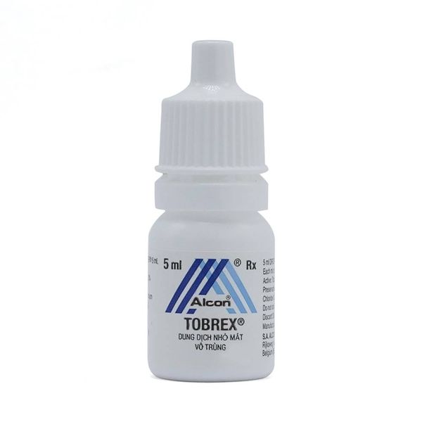 Thuốc nhỏ mắt Tobrex Alcon điều trị nhiễm khuẩn ở mắt (5ml ...