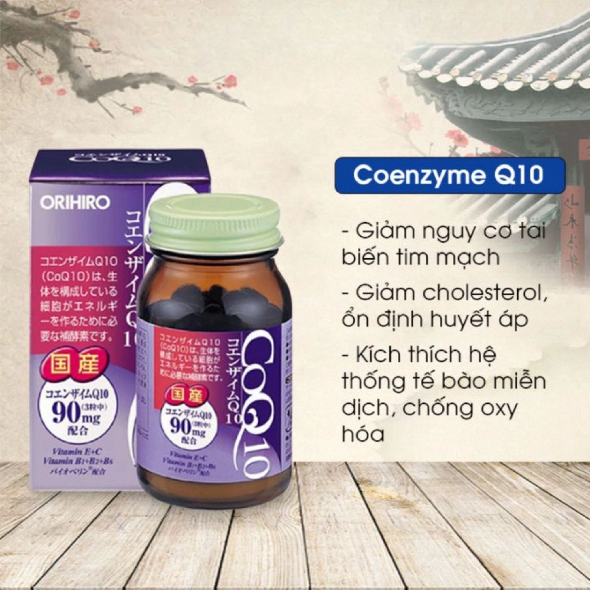 Viên Uống Coenzyme Q10 Nhật 90 Viên – Hỗ Trợ Tim Mạch, Chống Lão Hóa ...