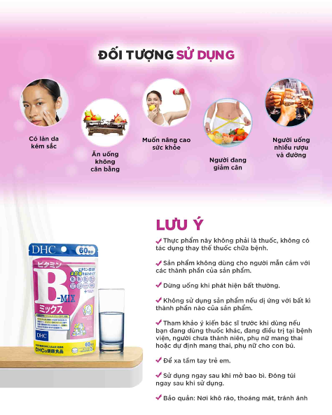 Viên Uống Vitamin B Tổng Hợp DHC 30 Ngày – Hàng Nhật Daily
