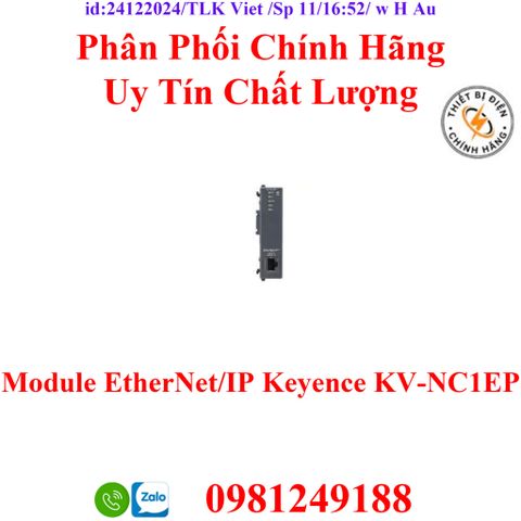 Module EtherNet/IP Keyence KV-NC1EP – thietbidienchinhhang