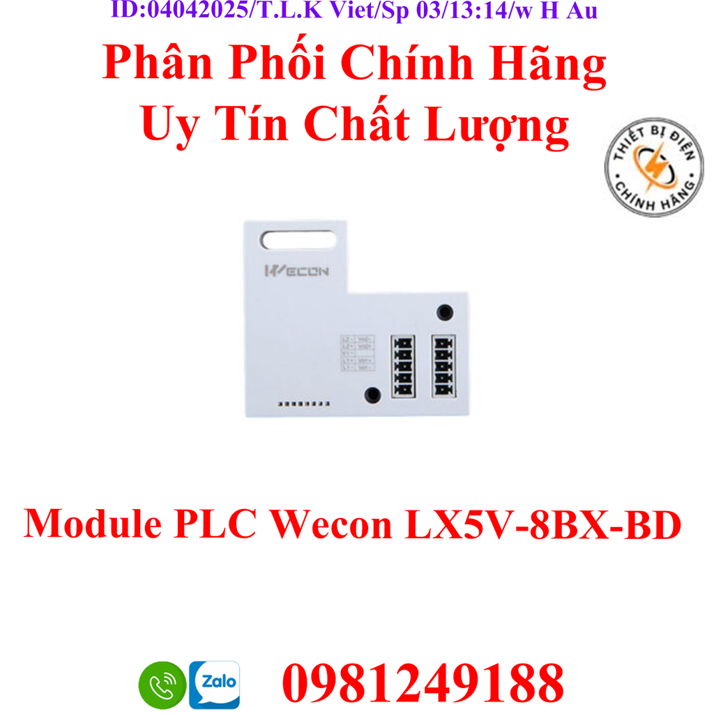 Module Plc Wecon Lx5v 8bx Bd Thietbidienchinhhang