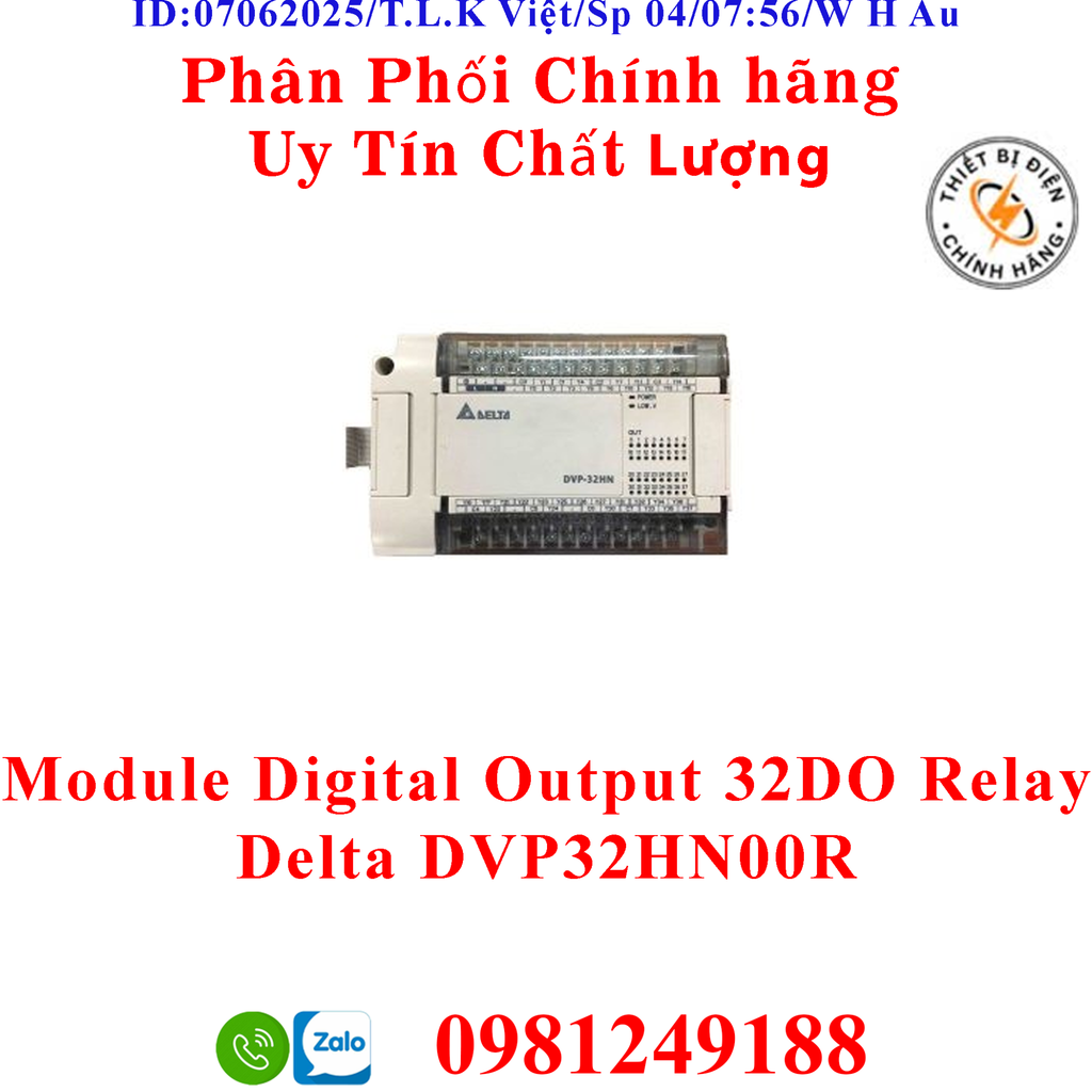 Module Digital Output 32DO Relay Delta DVP32HN00R – thietbidienchinhhang