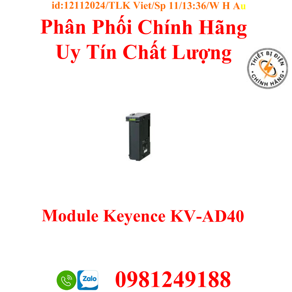 Module Keyence KV-AD40 – thietbidienchinhhang