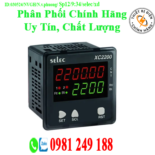 Bộ Đếm Đa Năng Selec XC2200 – thietbidienchinhhang
