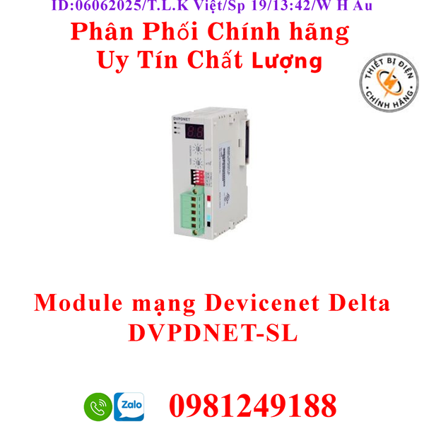 Module mạng Devicenet Delta DVPDNET-SL – thietbidienchinhhang