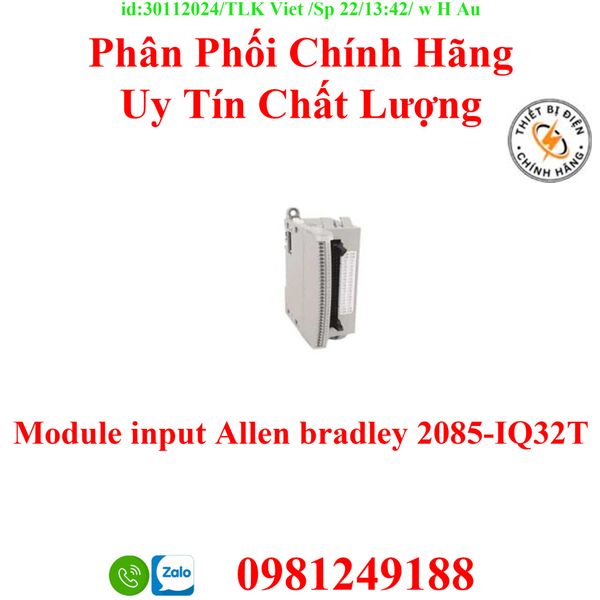 Module input Allen bradley 2085-IQ32T – thietbidienchinhhang