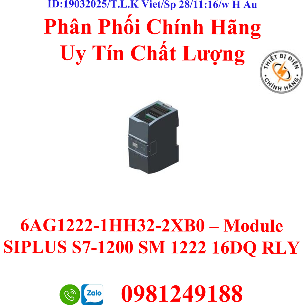 Module 6AG1222-1HH32-2XB0 – Module SIPLUS S7-1200 SM 1222 16DQ RLY ...