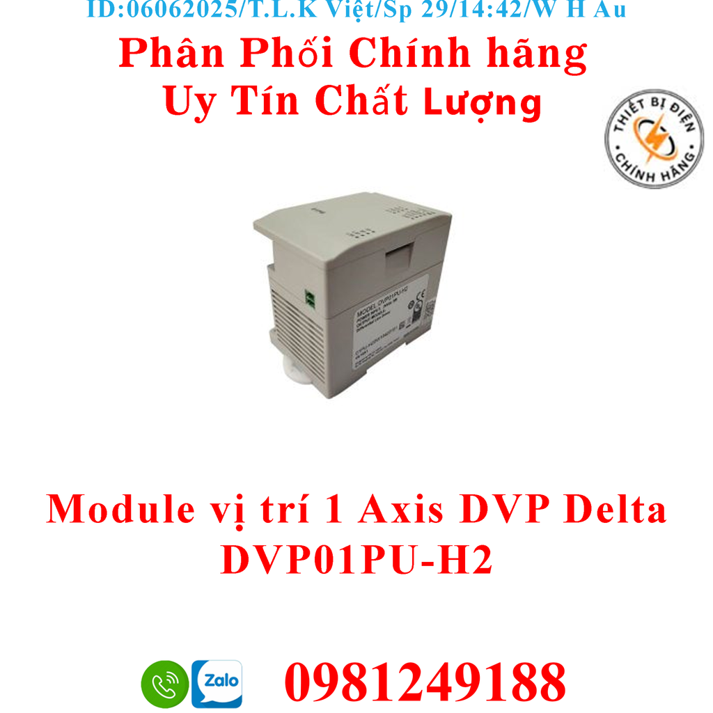 Module vị trí 1 Axis DVP Delta DVP01PU-H2 – thietbidienchinhhang