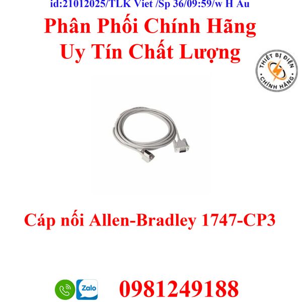 Cáp nối Allen-Bradley 1747-CP3 – thietbidienchinhhang