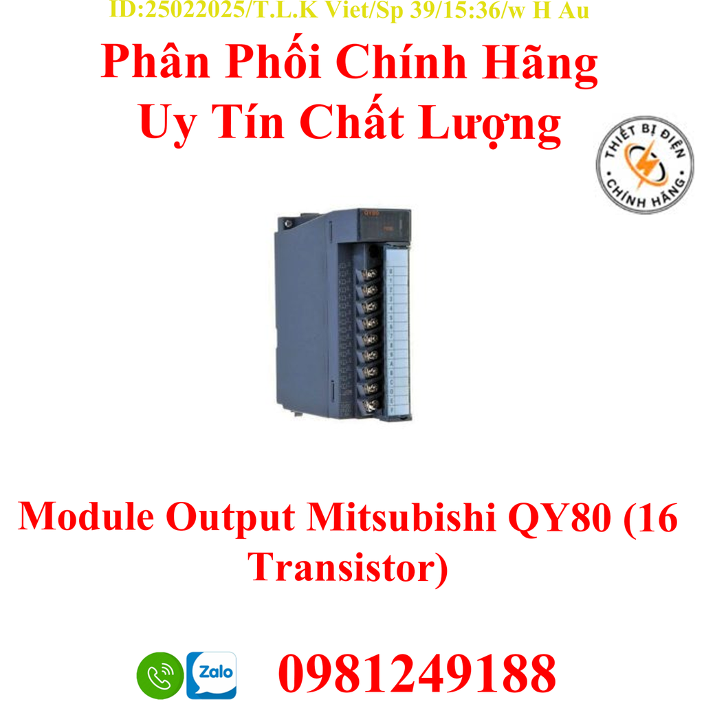 Module Output Mitsubishi QY80 (16 Transistor) – thietbidienchinhhang