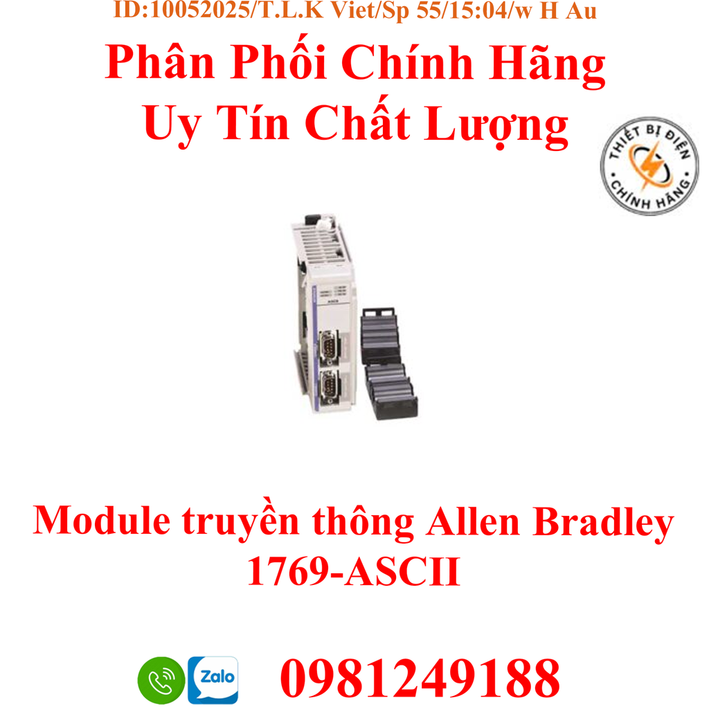 Module truyền thông Allen Bradley 1769-ASCII – thietbidienchinhhang