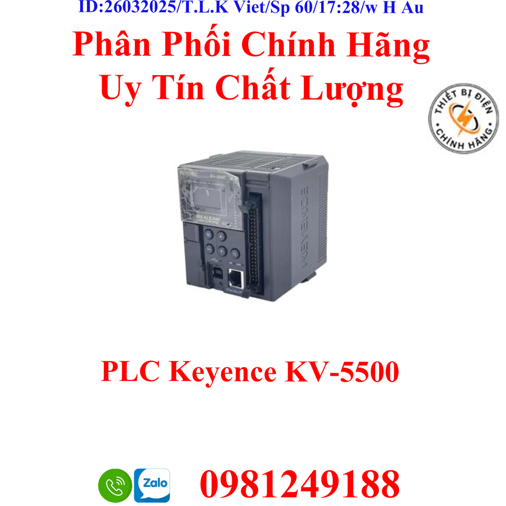 PLC Keyence KV-5500 – thietbidienchinhhang