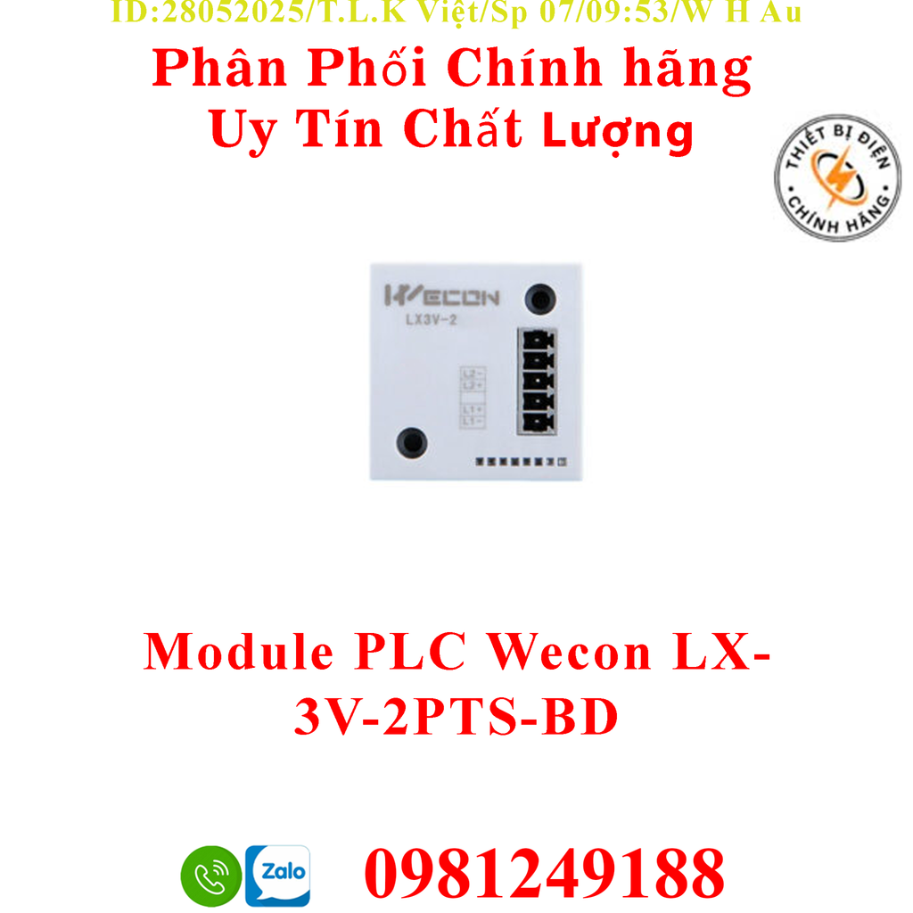 Module PLC Wecon LX3V-2PTS-BD – thietbidienchinhhang