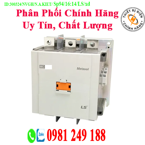 Contactor LS MC-225a 132kW 2NO+2NC – thietbidienchinhhang