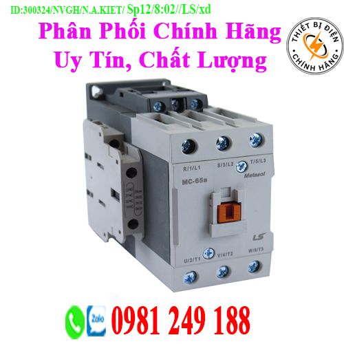 Khởi động từ LS 3P MC-65a 65A (2a2b) – thietbidienchinhhang